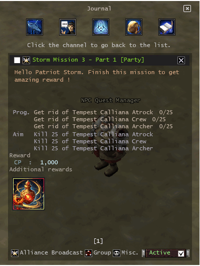 QUEST GUIDES | RF STORM